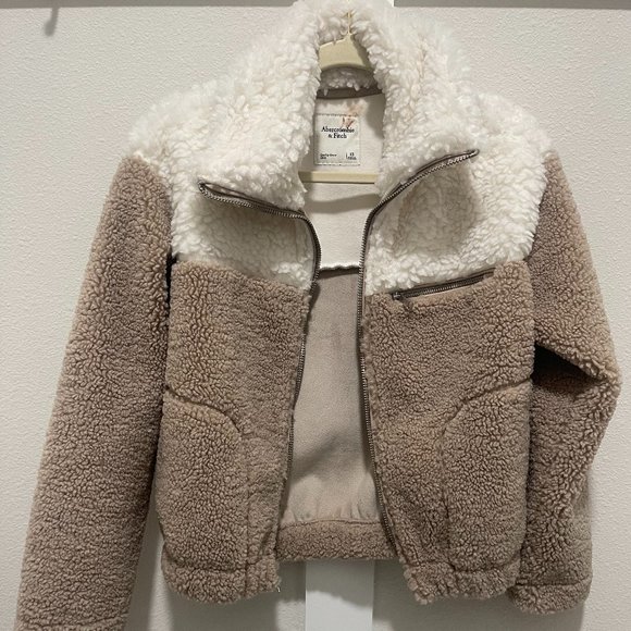 Abercrombie & Fitch | Jackets & Coats | Abercrombie And Fitch Sherpa Jacket | Poshmark